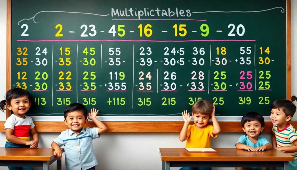 2 to 20 Table 2 से 20 का पहाड़ा हिंदी और इंग्लिश में